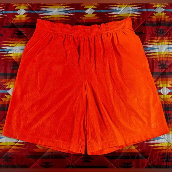 STARTER | Shorts | Vintage Starter Shorts Men Medium Orange Basketball ...
